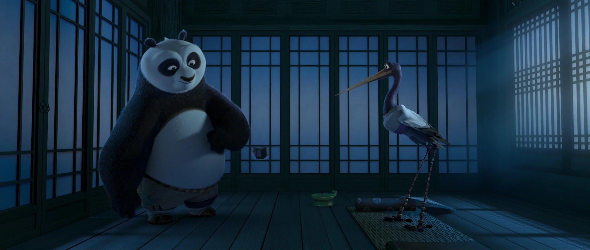 Crane Kung Fu Panda