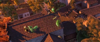 Battle between kung fu masters and jade zombies | Kung Fu Panda Wiki ...