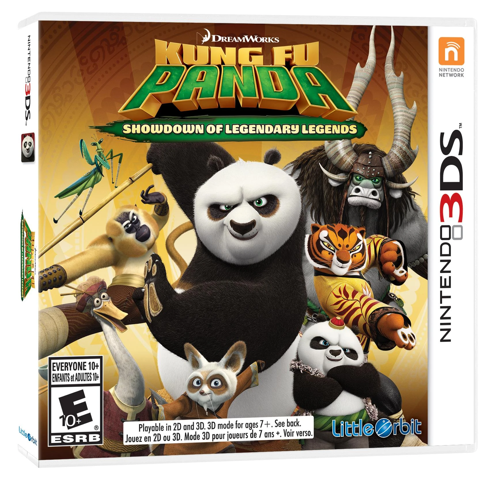Kung fu panda xbox 360 box art - dasereuropean