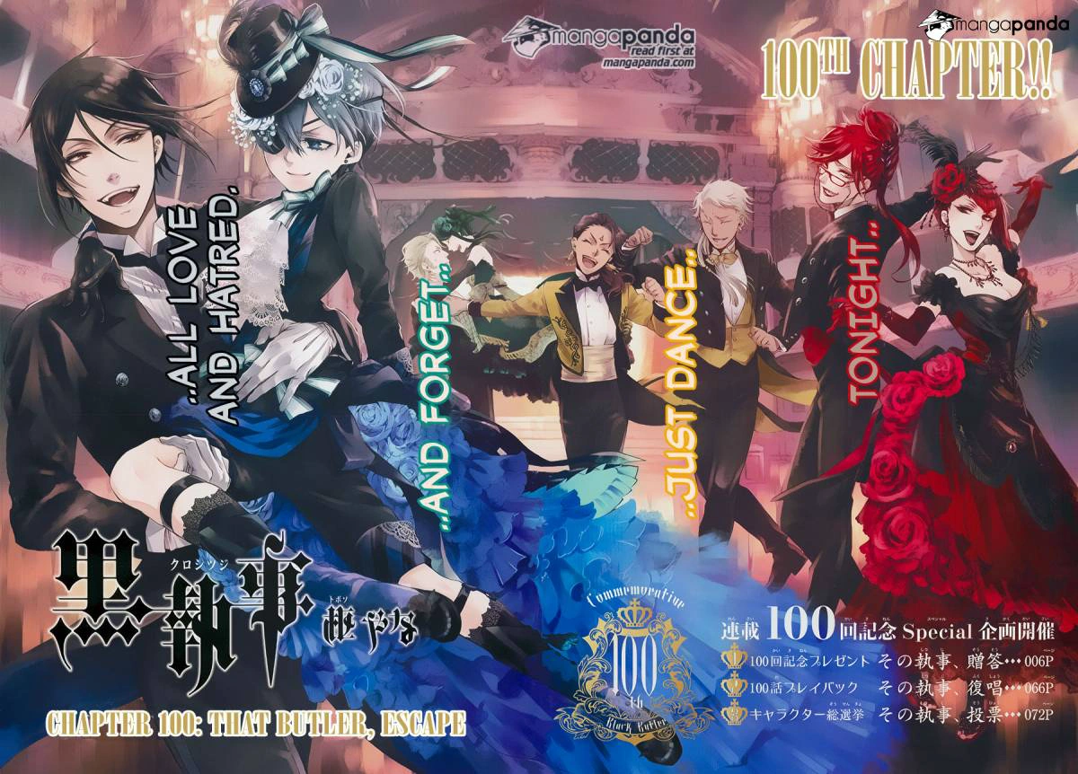 100. The Butler, Breaking Out | Kuroshitsuji Wiki | Fandom