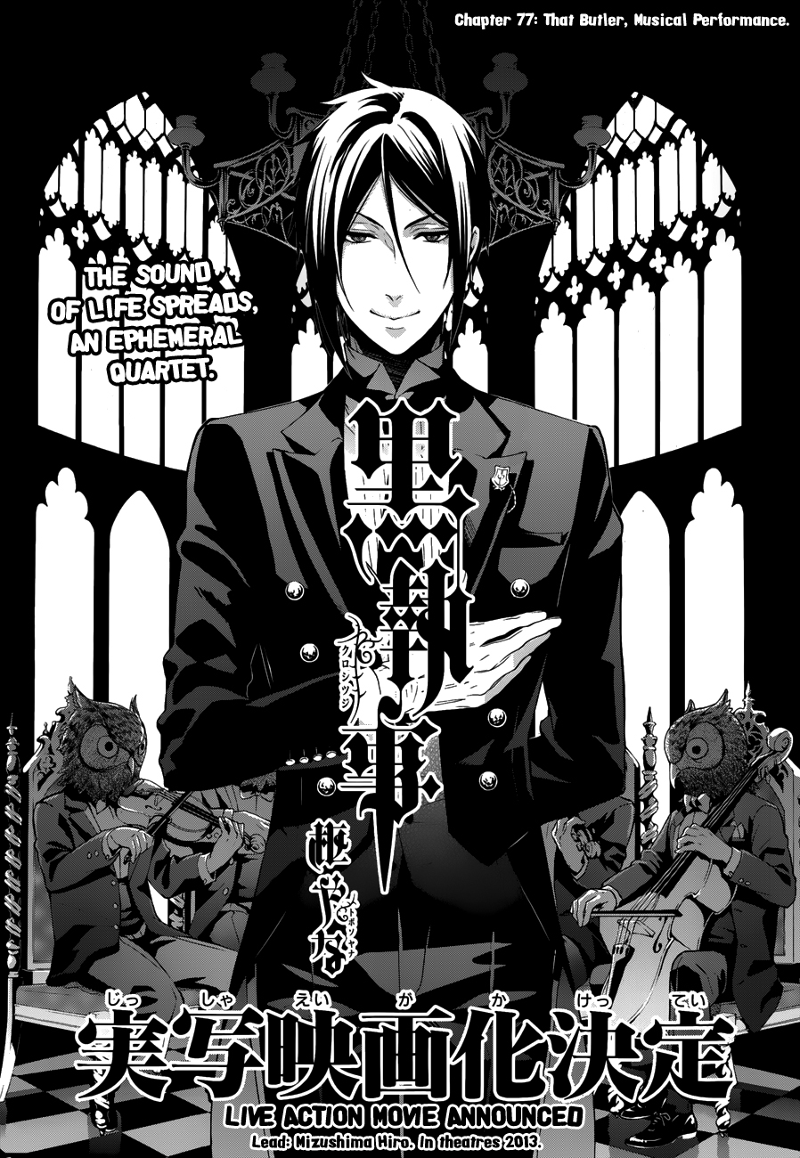 077. The Butler, Giving a Concert | Kuroshitsuji Wiki | Fandom