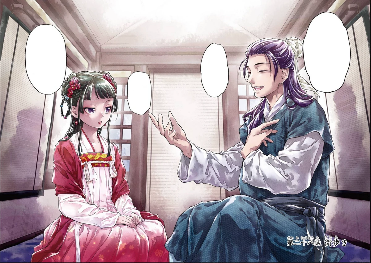 Manga Chapter 28: A Walk Through the City | The Apothecary Diaries Wiki ...