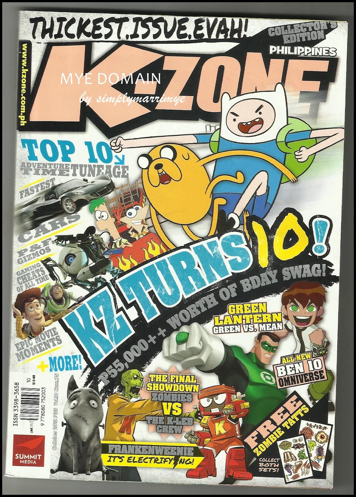 October 2012 issue | The K-Zone Philippines Wiki | Fandom