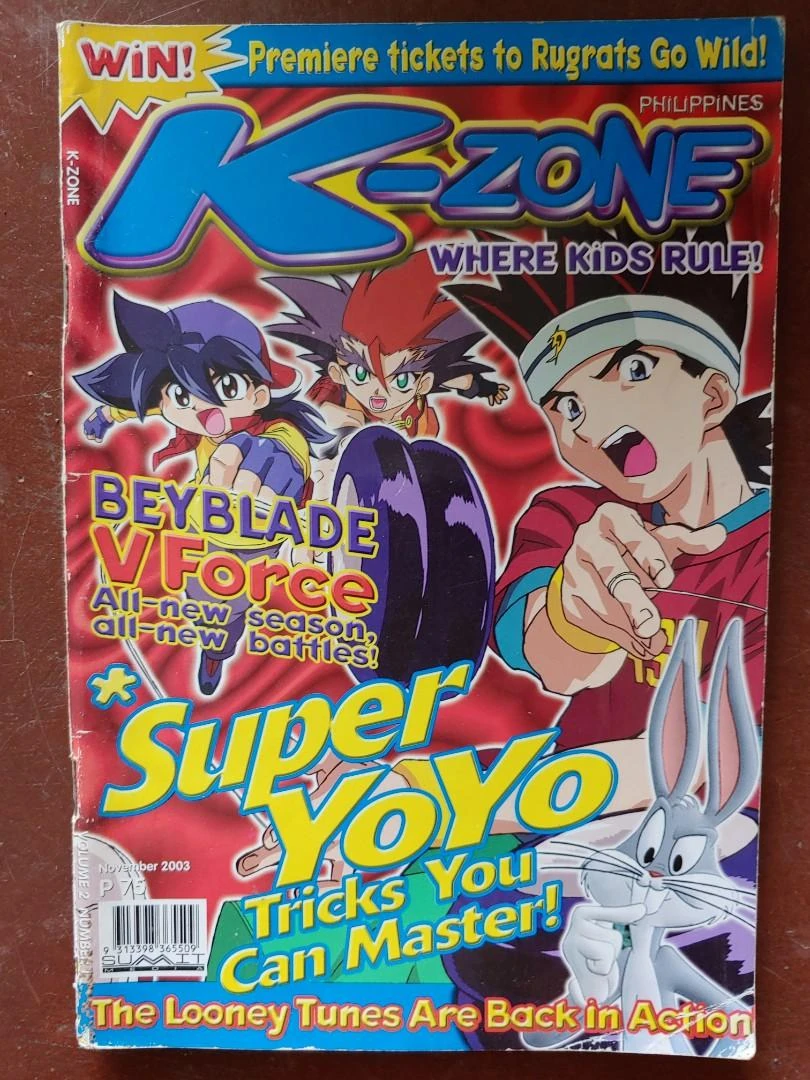November 2003 issue | The K-Zone Philippines Wiki | Fandom