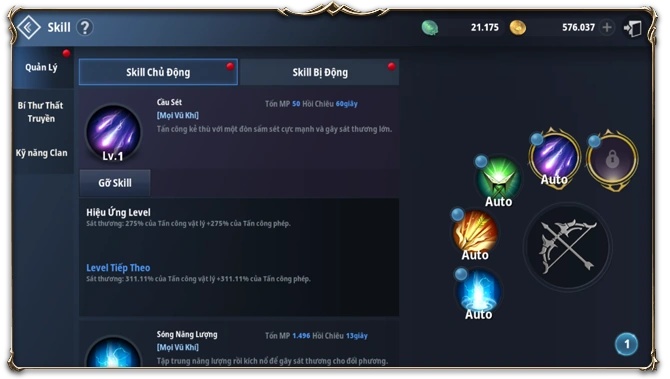 Cài đặt Skill và Skill hiếm | Wikia Lineage 2 Revolution | Fandom