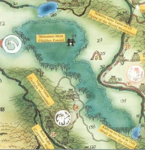 Region Shinomen Forrest L5r Clan War Wiki Fandom