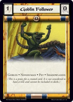 Goblin Follower/card | L5r: Legend of the Five Rings Wiki | Fandom