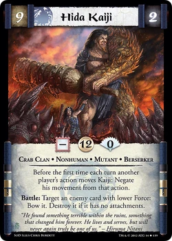 Hida Kaiji/card | L5r: Legend of the Five Rings Wiki | Fandom