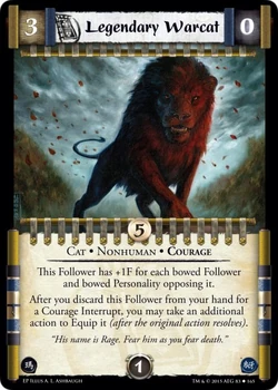 Legendary Warcat/card | L5r: Legend of the Five Rings Wiki | Fandom