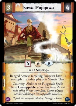 Isawa Fujigawa/card | L5r: Legend of the Five Rings Wiki | Fandom
