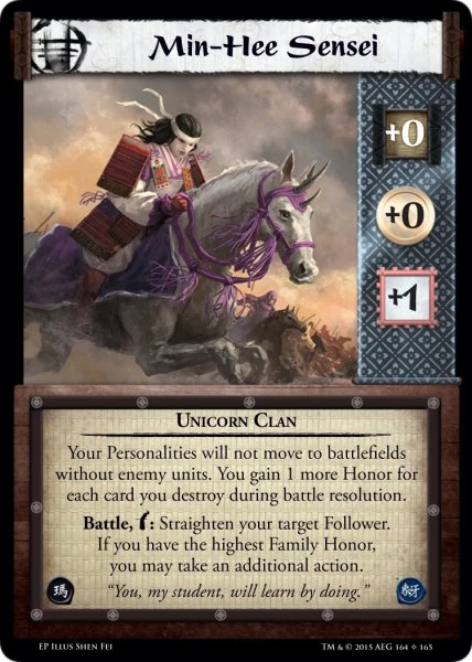 Min-Hee Sensei/card | L5r: Legend of the Five Rings Wiki | Fandom
