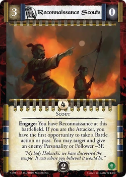Reconnaissance Scouts/card | L5r: Legend of the Five Rings Wiki | Fandom