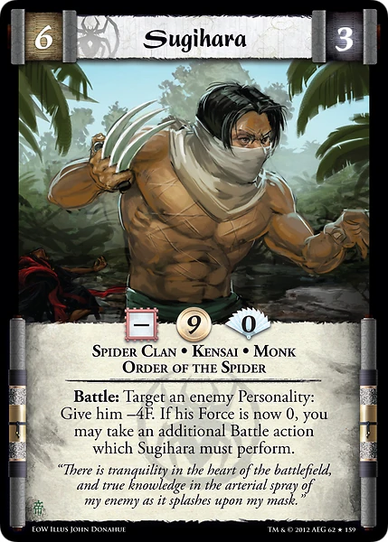 Sugihara/card | L5r: Legend of the Five Rings Wiki | Fandom
