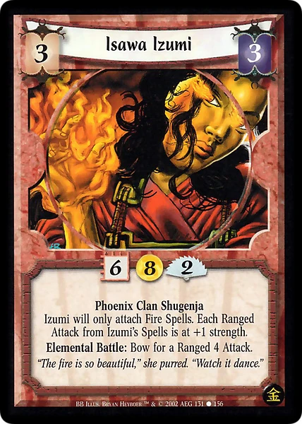 Isawa Izumi/card | L5r: Legend of the Five Rings Wiki | Fandom