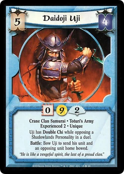 Daidoji Uji Exp2/card | L5r: Legend of the Five Rings Wiki | Fandom