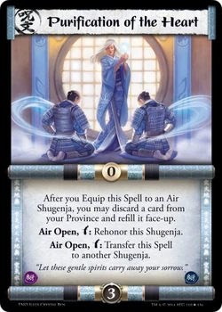 Purification of the Heart/card | L5r: Legend of the Five Rings Wiki ...