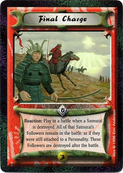 Final Charge/card | L5r: Legend of the Five Rings Wiki | Fandom