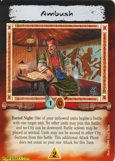 Ambush (LBS)/card | L5r: Legend of the Five Rings Wiki | Fandom