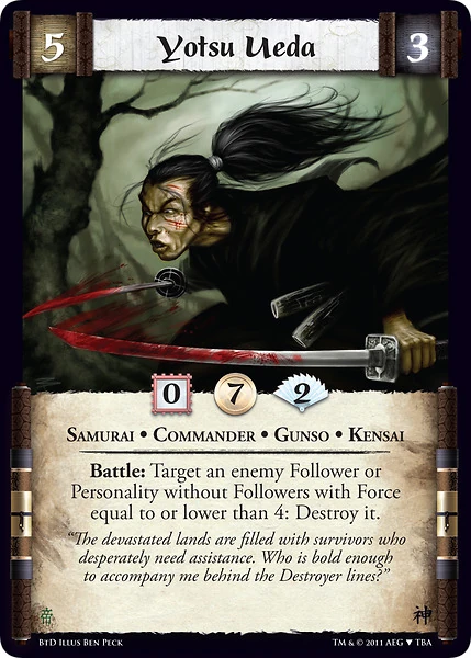 Yotsu Ueda/card | L5r: Legend of the Five Rings Wiki | Fandom