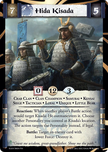 Hida Kisada II/card2 | L5r: Legend of the Five Rings Wiki | Fandom
