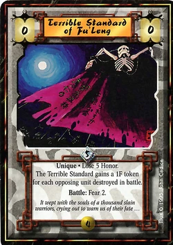 Terrible Standard of Fu Leng/card | L5r: Legend of the Five Rings Wiki ...