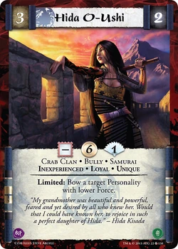 Hida O-Ushi Inexp/card | L5r: Legend of the Five Rings Wiki | Fandom