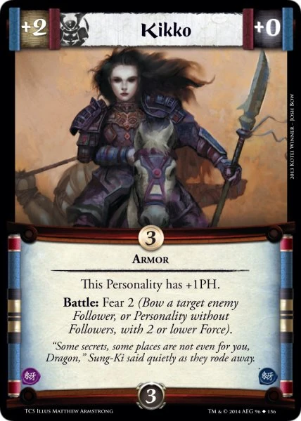 Kikko/card | L5r: Legend of the Five Rings Wiki | Fandom
