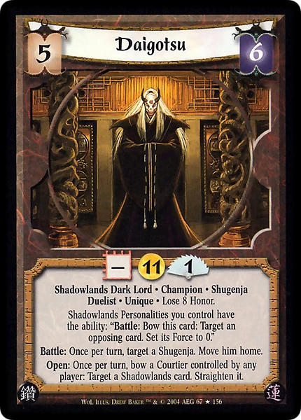 Daigotsu/card | L5r: Legend of the Five Rings Wiki | Fandom