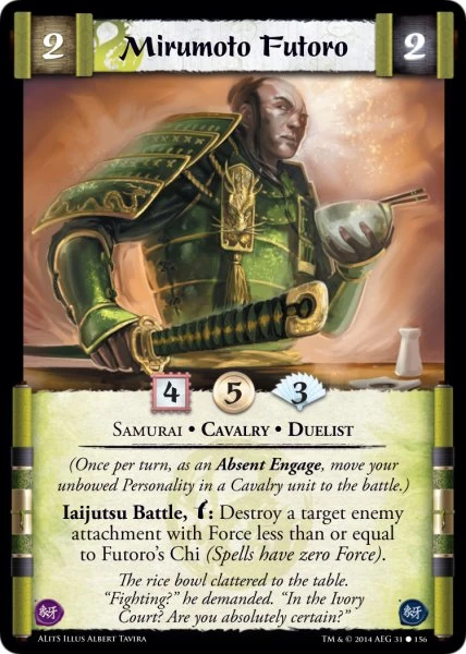 Mirumoto Futoro/card | L5r: Legend of the Five Rings Wiki | Fandom