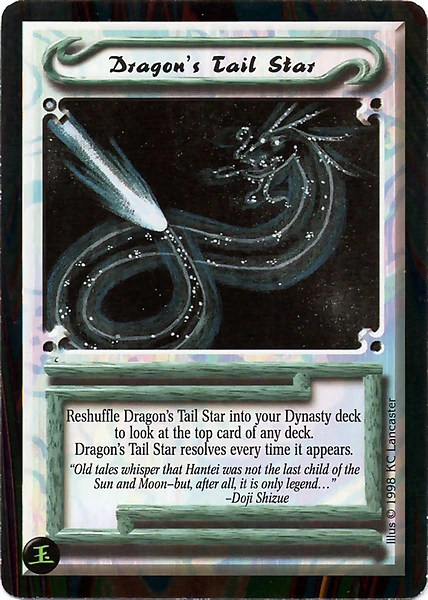 Dragon's Tail Star/card | L5r: Legend of the Five Rings Wiki | Fandom