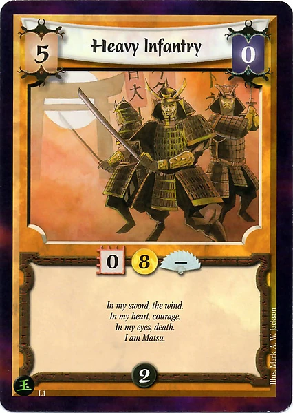 Heavy Infantry/card2 | L5r: Legend of the Five Rings Wiki | Fandom