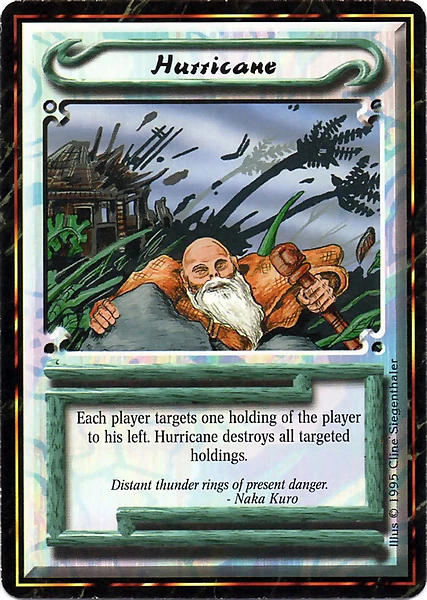 Hurricane/card | L5r: Legend of the Five Rings Wiki | Fandom