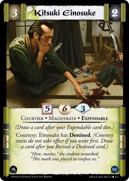 Kitsuki Einosuke/card | L5r: Legend of the Five Rings Wiki | Fandom