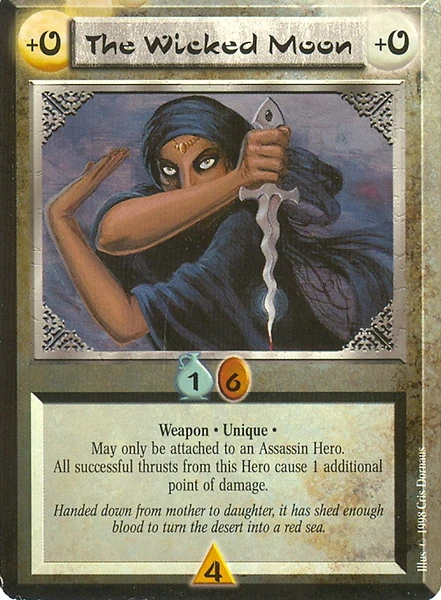 The Wicked Moon/card | L5r: Legend of the Five Rings Wiki | Fandom