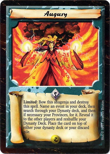 Augury/card | L5r: Legend of the Five Rings Wiki | Fandom