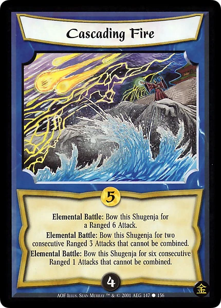 Cascading Fire/card | L5r: Legend of the Five Rings Wiki | Fandom