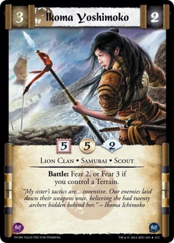 Ikoma Yoshimoko/card | L5r: Legend of the Five Rings Wiki | Fandom