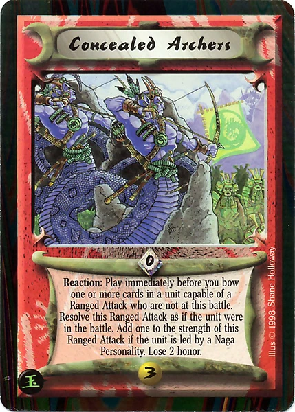 Concealed Archers/card | L5r: Legend of the Five Rings Wiki | Fandom