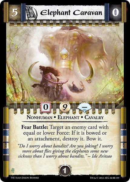 Elephant Caravan/card | L5r: Legend of the Five Rings Wiki | Fandom