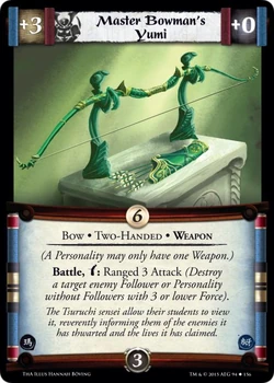 Master Bowman's Yumi/card | L5r: Legend of the Five Rings Wiki | Fandom