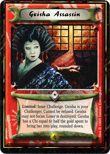 Geisha Assassin/card | L5r: Legend of the Five Rings Wiki | Fandom