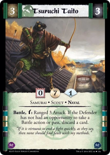 Tsuruchi Taito/card | L5r: Legend of the Five Rings Wiki | Fandom