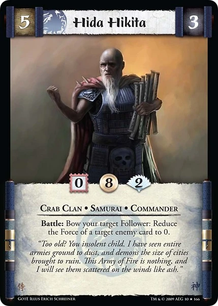 Hida Hikita/card | L5r: Legend of the Five Rings Wiki | Fandom