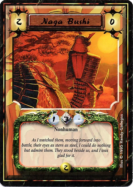 Naga Bushi/card | L5r: Legend of the Five Rings Wiki | Fandom