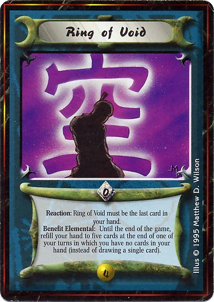 Ring of the Void/card | L5r: Legend of the Five Rings Wiki | Fandom