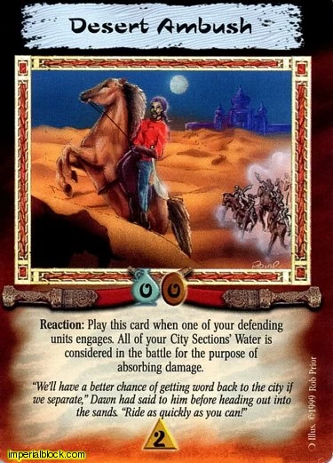 Desert Ambush/card | L5r: Legend of the Five Rings Wiki | Fandom