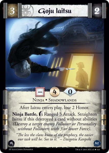 Goju Iaitsu/card | L5r: Legend of the Five Rings Wiki | Fandom