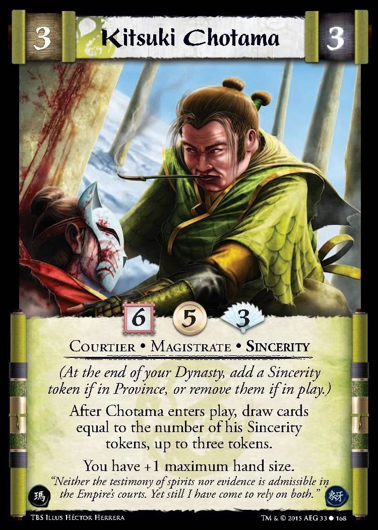 Kitsuki Chotama/card | L5r: Legend of the Five Rings Wiki | Fandom