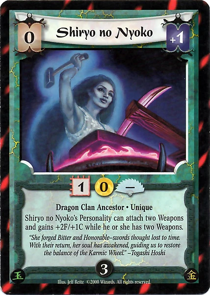 Shiryo no Nyoko/card | L5r: Legend of the Five Rings Wiki | Fandom