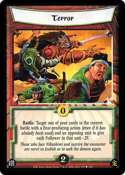 Terror/card | L5r: Legend of the Five Rings Wiki | Fandom